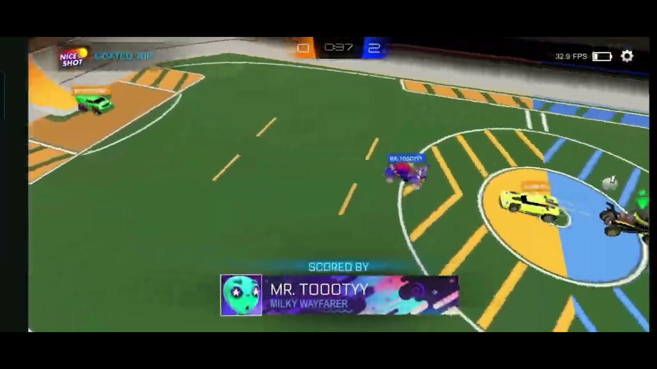 RLSS Game 1 rank Bronze 4 in 3's - YouTube