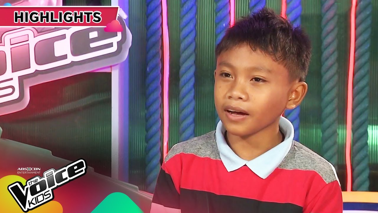 Renzo shares his dream for his family | The Voice Kids Philippines 2023 ...