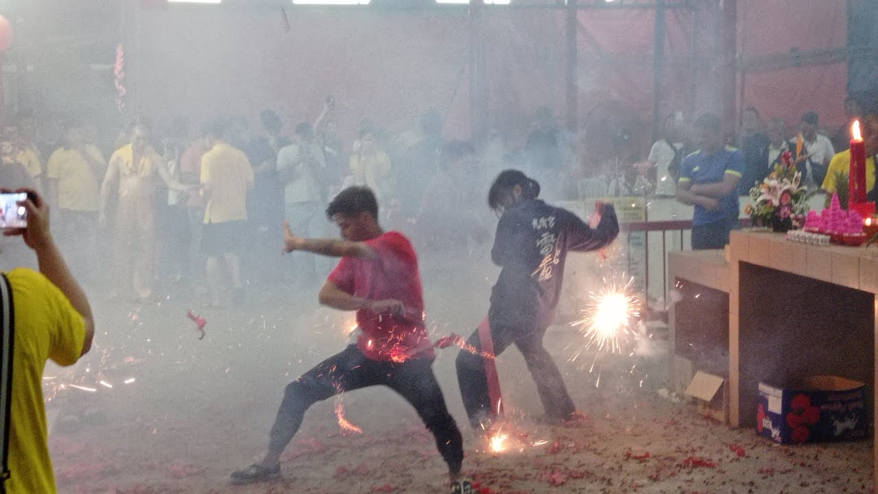 Firecracker Dancing - YouTube