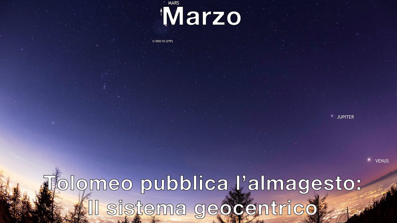 Marzo - Tolomeo pubblica l’Almagesto: il Sistema Geocentrico - YouTube