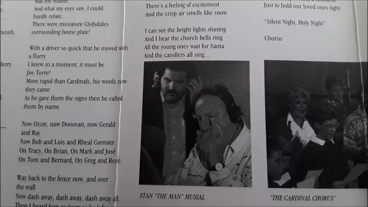 Cardinal Christmas Jingle Bells Stan Musial Harmonica Solo - YouTube