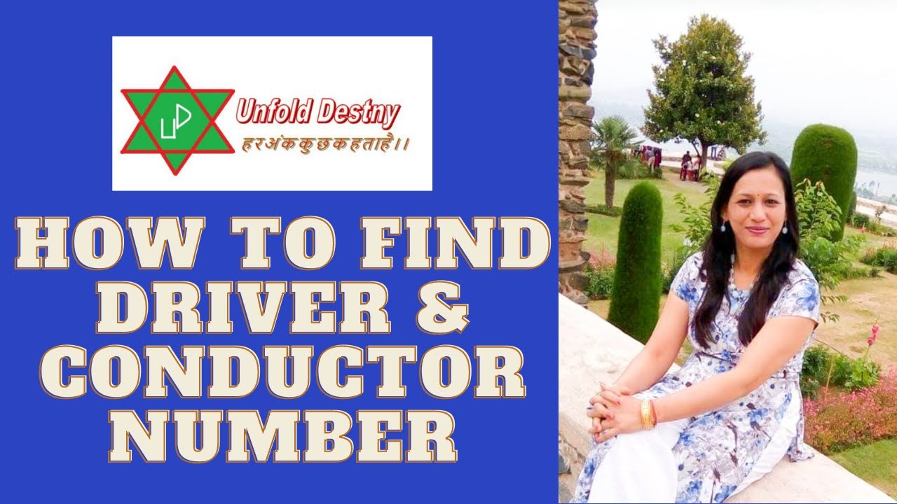 How to find Driver & Conductor Number | Unfold Destny | Renuu Gupta ...