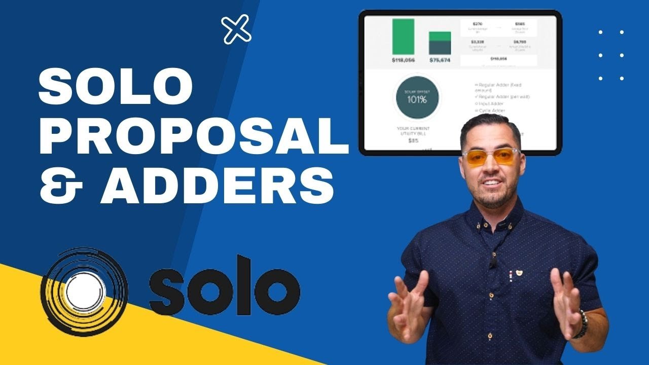 Solar Solo Proposal Tool and Adders - Powur Solar - YouTube