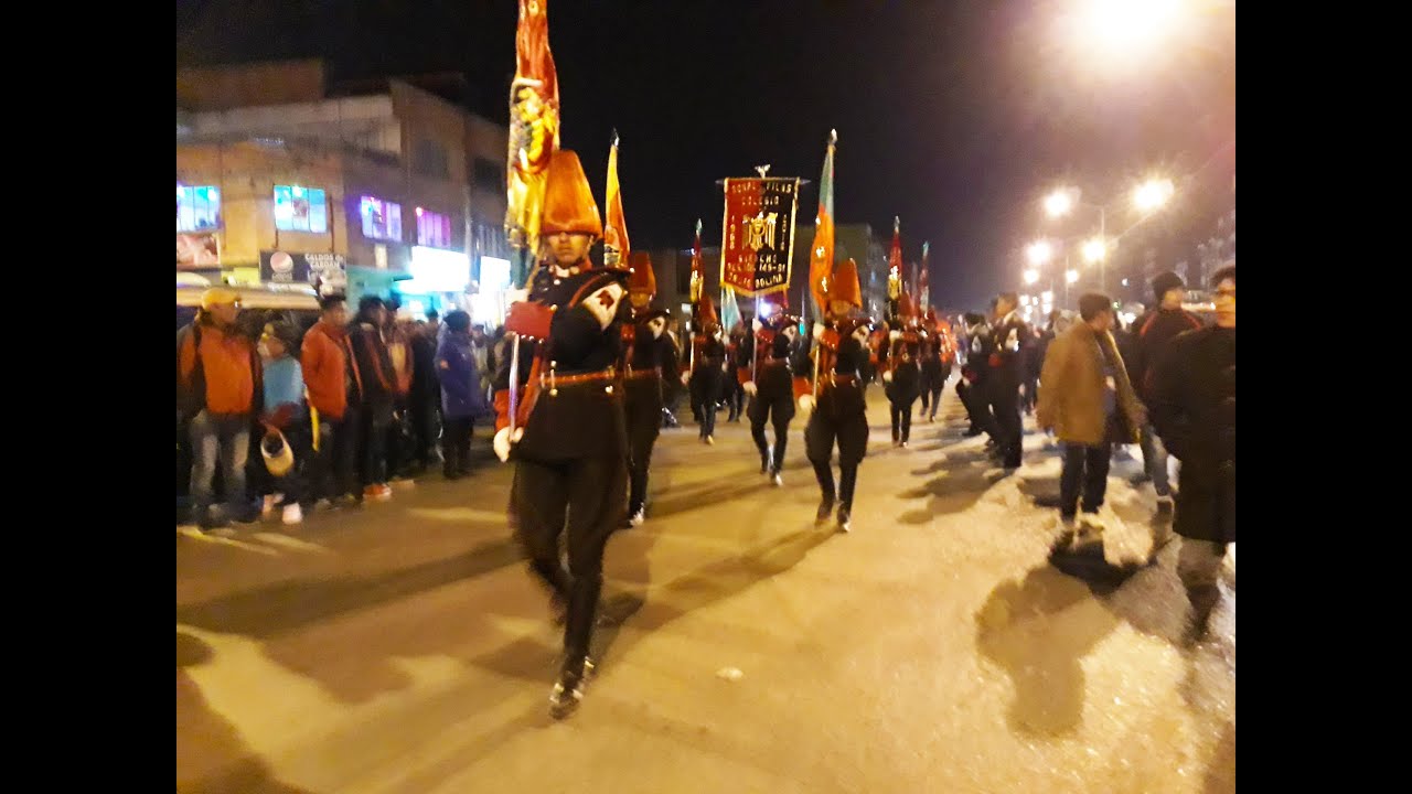 COLEGIO JUAN MISAEL SARACHO ... FESTIBAND LA PAZ (EL ALTO) 2018 - YouTube