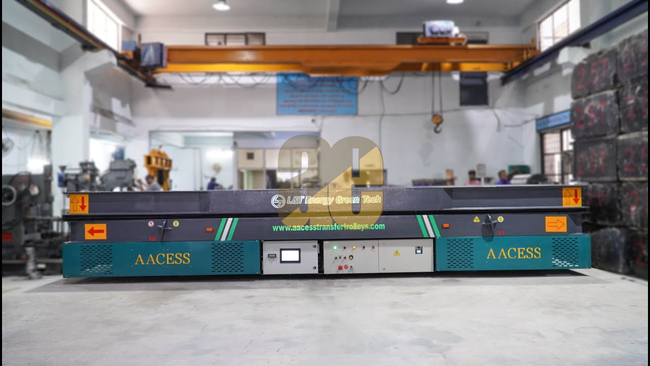 Battery Operated 360° Omni Directional Rotational Trolley- Lifting ...