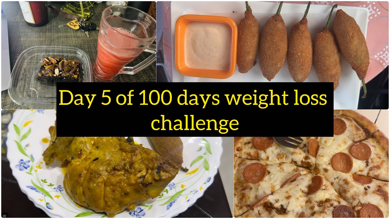 Day 5 of 100 days weight loss challenge | my weight loss journey - YouTube