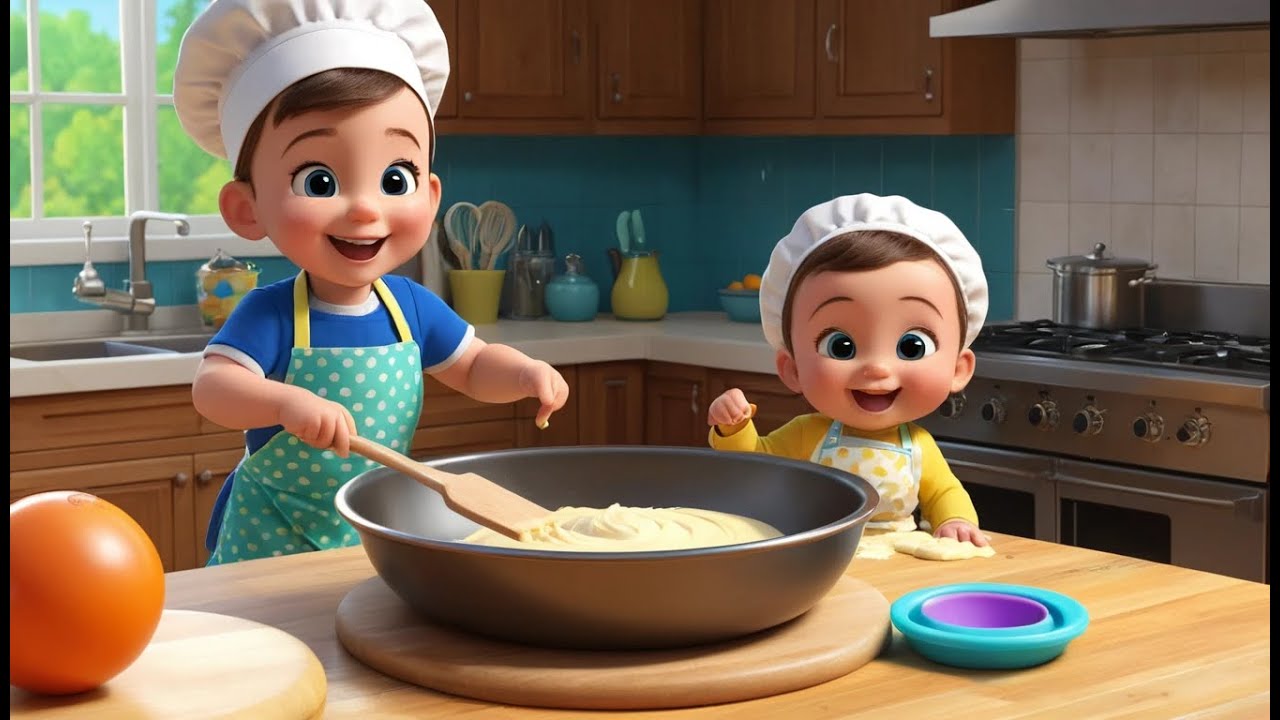 Pat-a-Cake | Fun Baking Song for Kids | Nursery Rhymes & Kids Songs ...