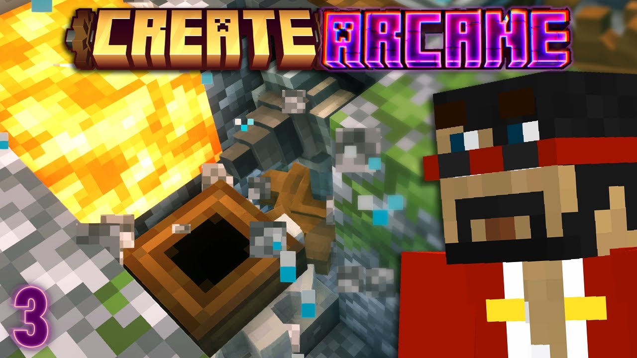 Minecraft: Create Arcane Engineering Ep. 3 - YouTube