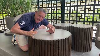 Live From Vietnam - Concrete Furniture