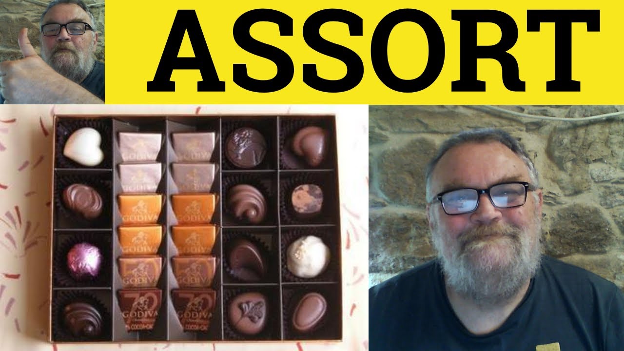 🔵 Assort Meaning - Assorted Examples - Assortment Definition Assort ...