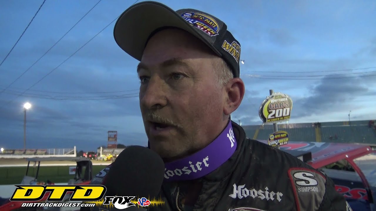 SDW XLIX | Billy Whittaker Cars 200 - 2nd Place Billy Decker | 10/10/21 ...