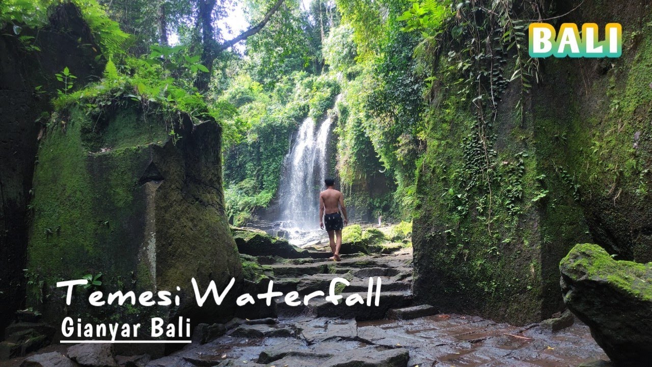 Keindahan Air terjun yang lagi viral ‼️Temesi Waterfall Gianyar bali ...