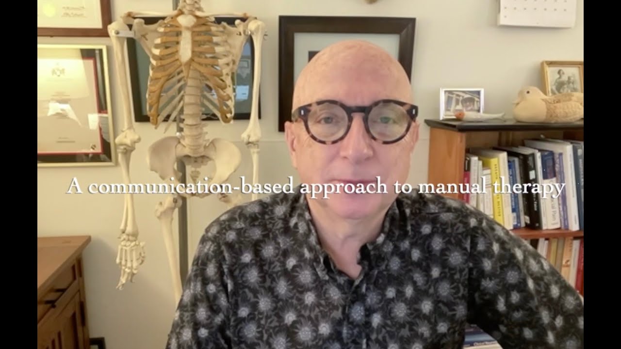 Communication based approach to manual therapy - YouTube