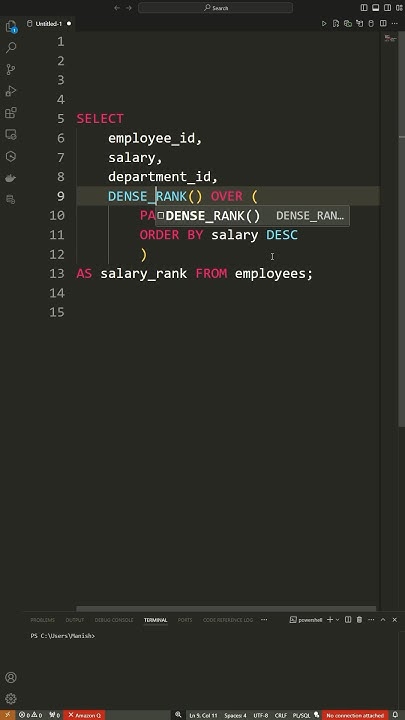 What are SQL WINDOWS FUNCTIONS and How To Use Them? | #sqlforbeginners - YouTube