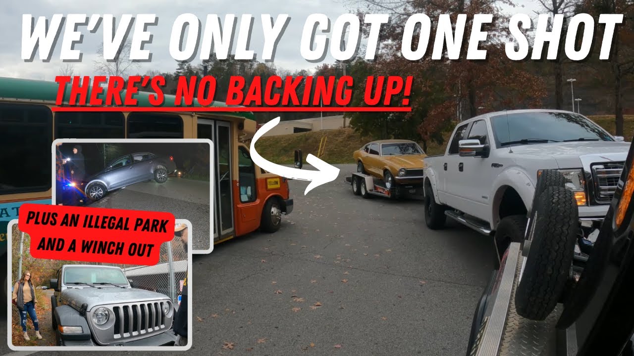 We've Only Got One Shot - There's No Backing Up! | Illegal Park Plus ...