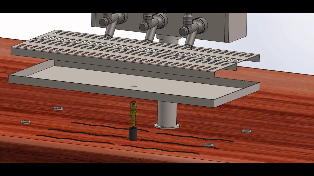 Spill Tray With Drip Trays Recommended Method Of Installation - YouTube