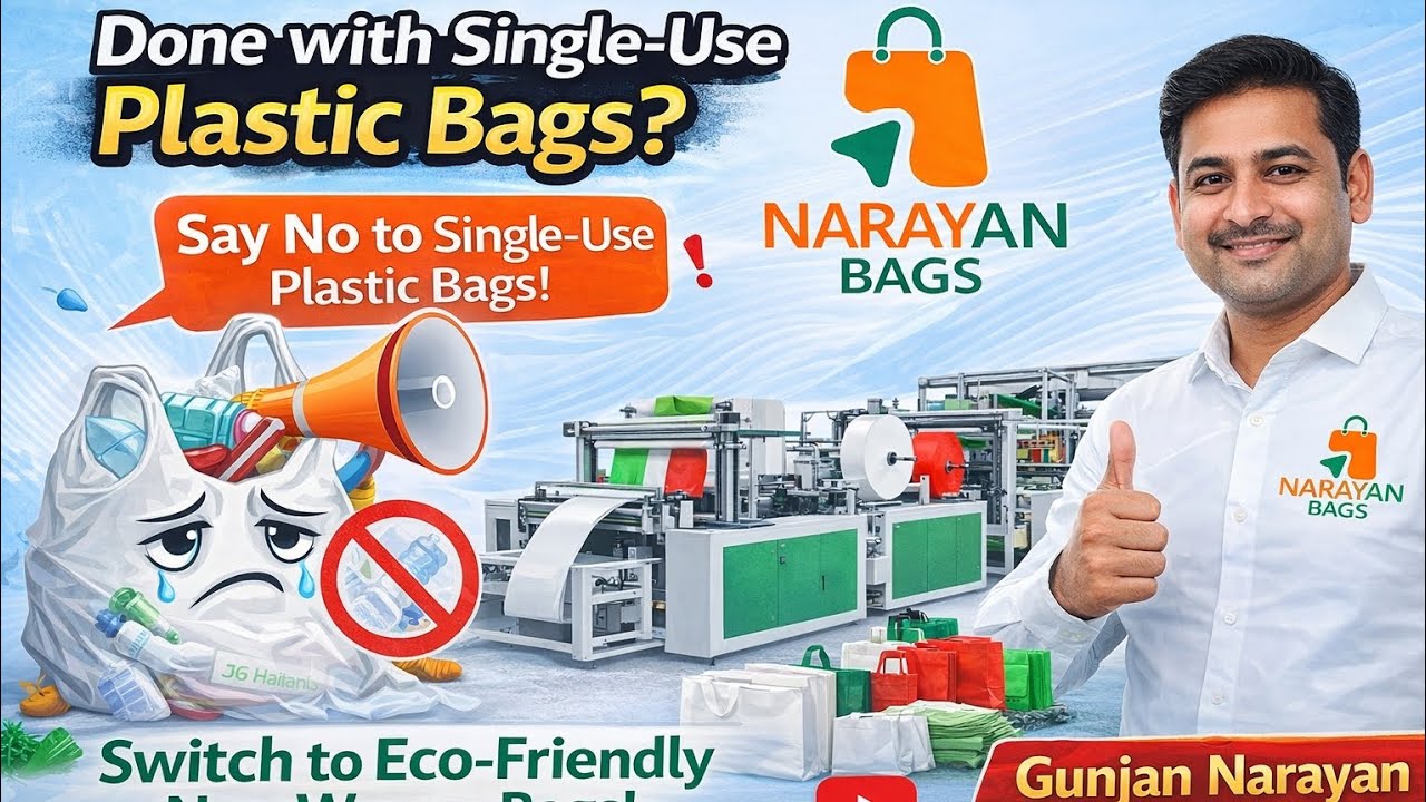Non-Woven Bags Manufacturer in India | Say No to Plastic | Narayan Bags ...