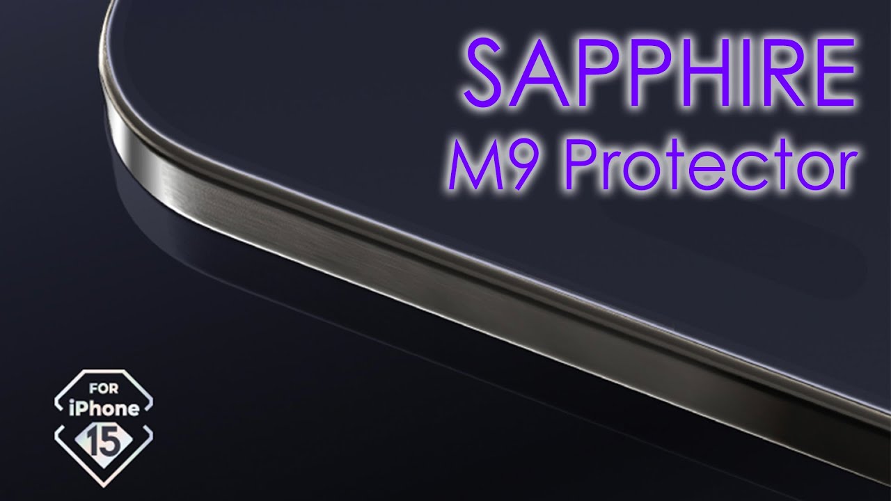贅沢な Sapphire Screen M9 Protector - YouTube