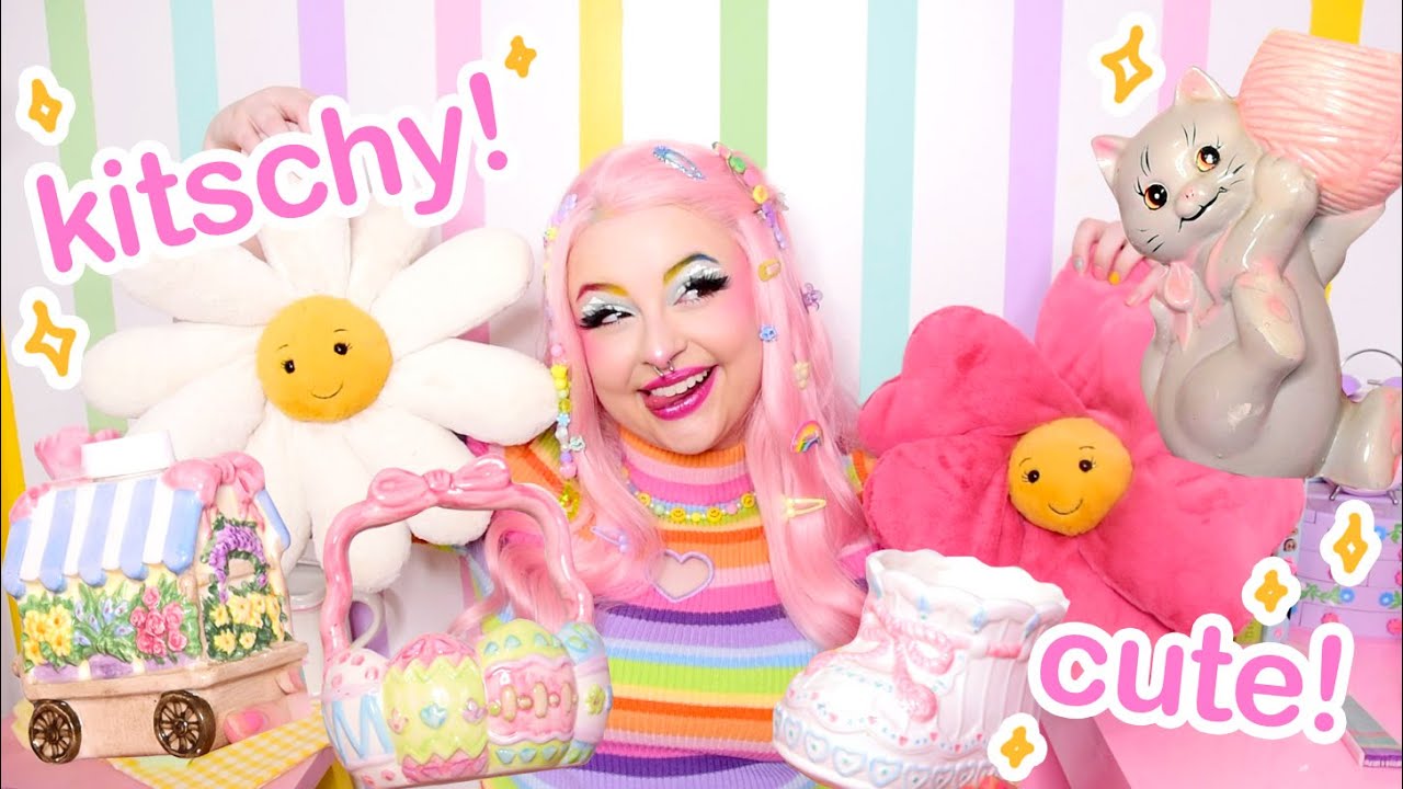 Where Do I Find All My Home Decor? 🌈 Rainbow Maximalism Thrift Haul ...