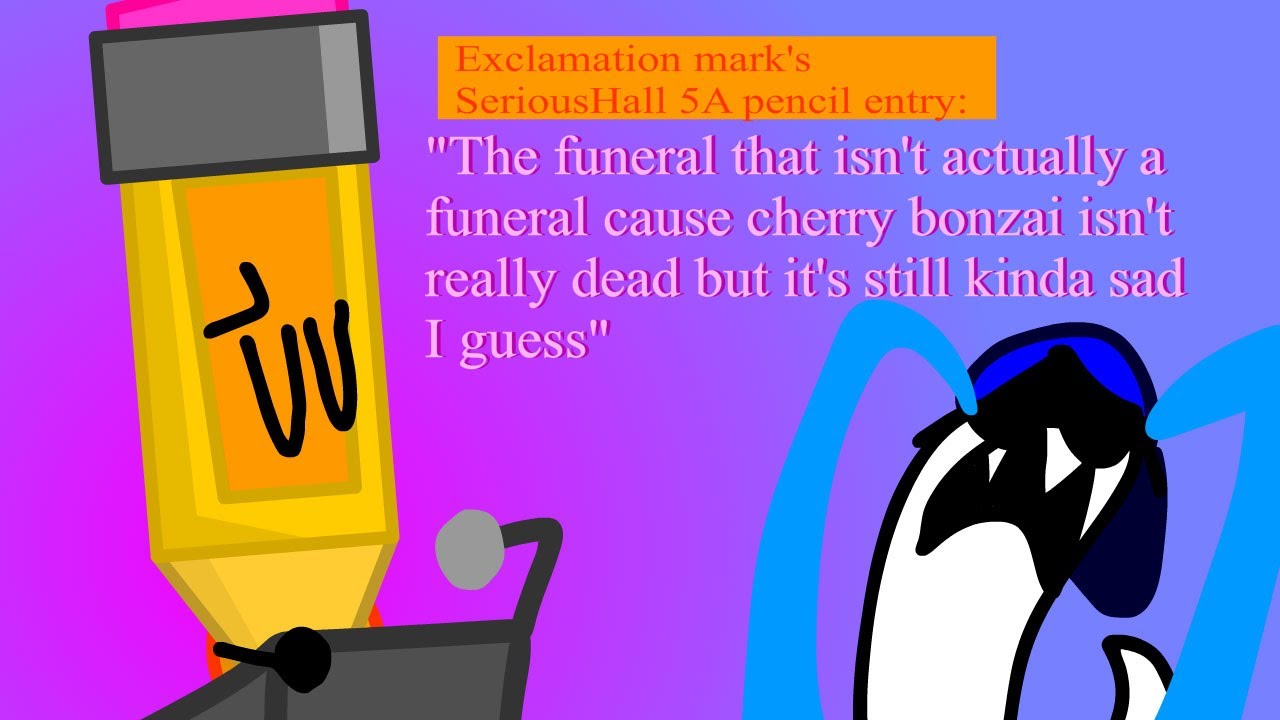 SeriousHall 5A (pencil entry)- The funeral that isn't actually a ...