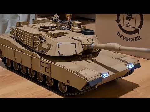 Heng Long Abrams highly modified - YouTube