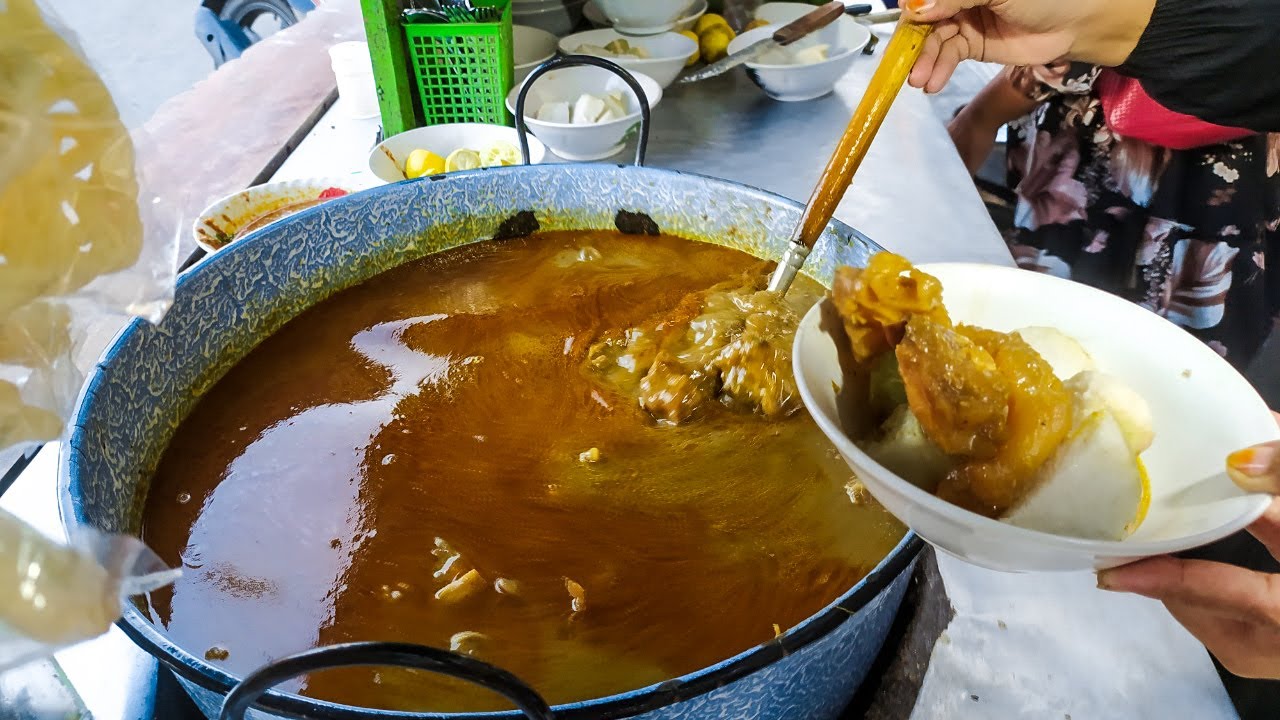 BANJIR KIKIL SAPI !!! MAKAN LONTONG KIKIL SURABAYA TERKENAL ENAK ...