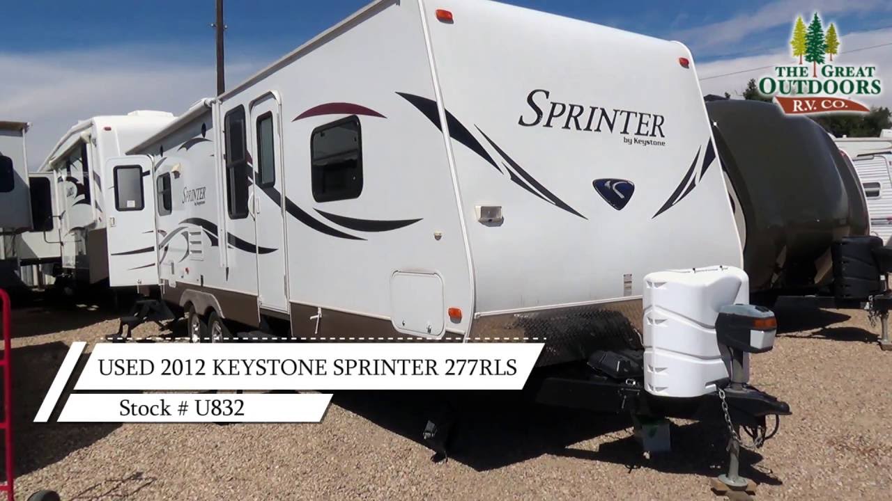 USED 2012 KEYSTONE SPRINTER 277RLS (U832) - YouTube