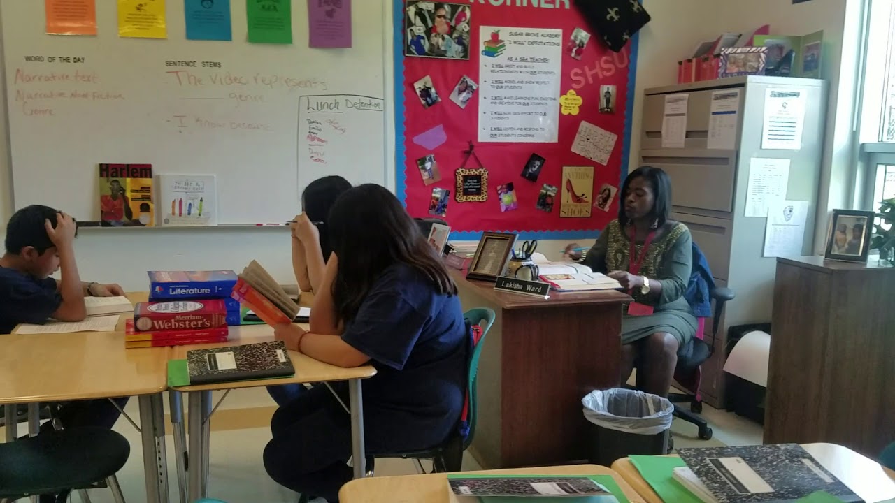 Ms. Ward's Reading class - YouTube