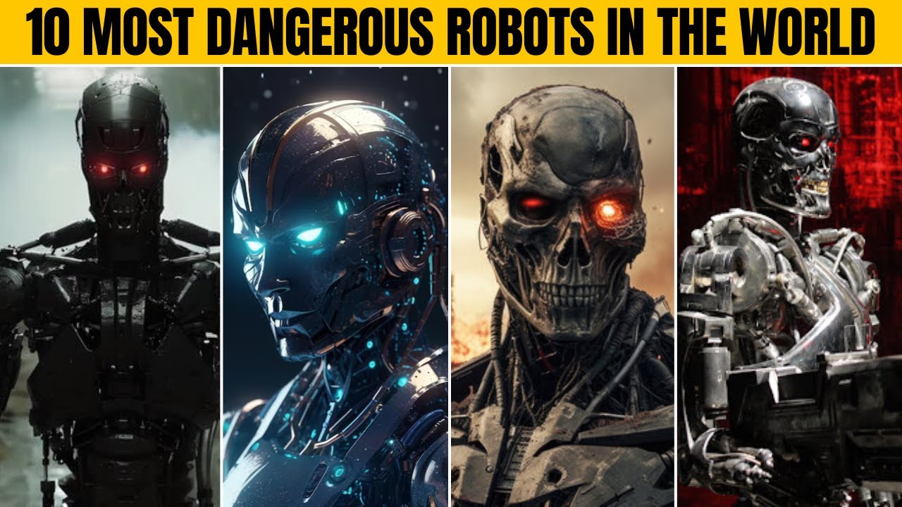 10 most dangerous robots in the world - YouTube