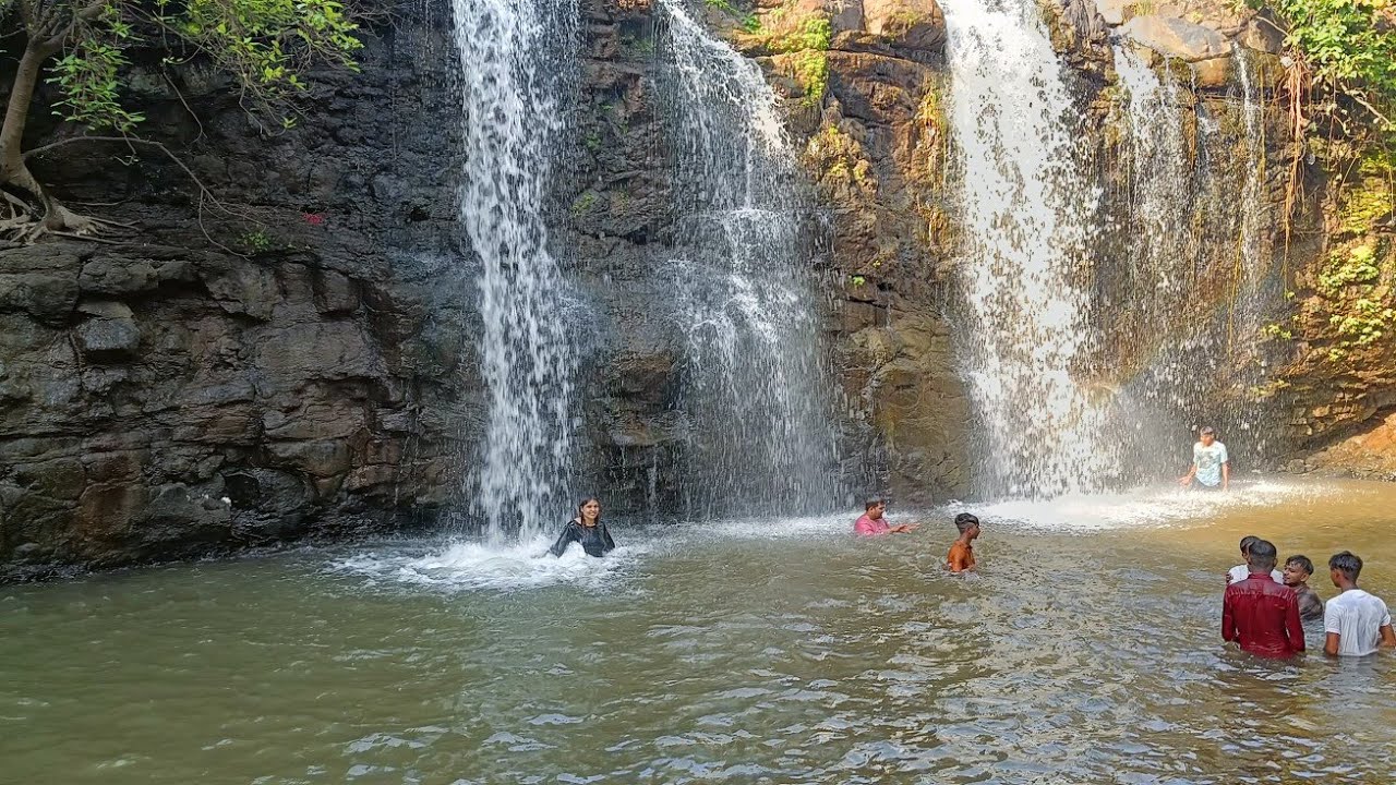 kalibel waterfall#wonder waterfall #Bhalkhet#Dangi food#Jungle trekking ...