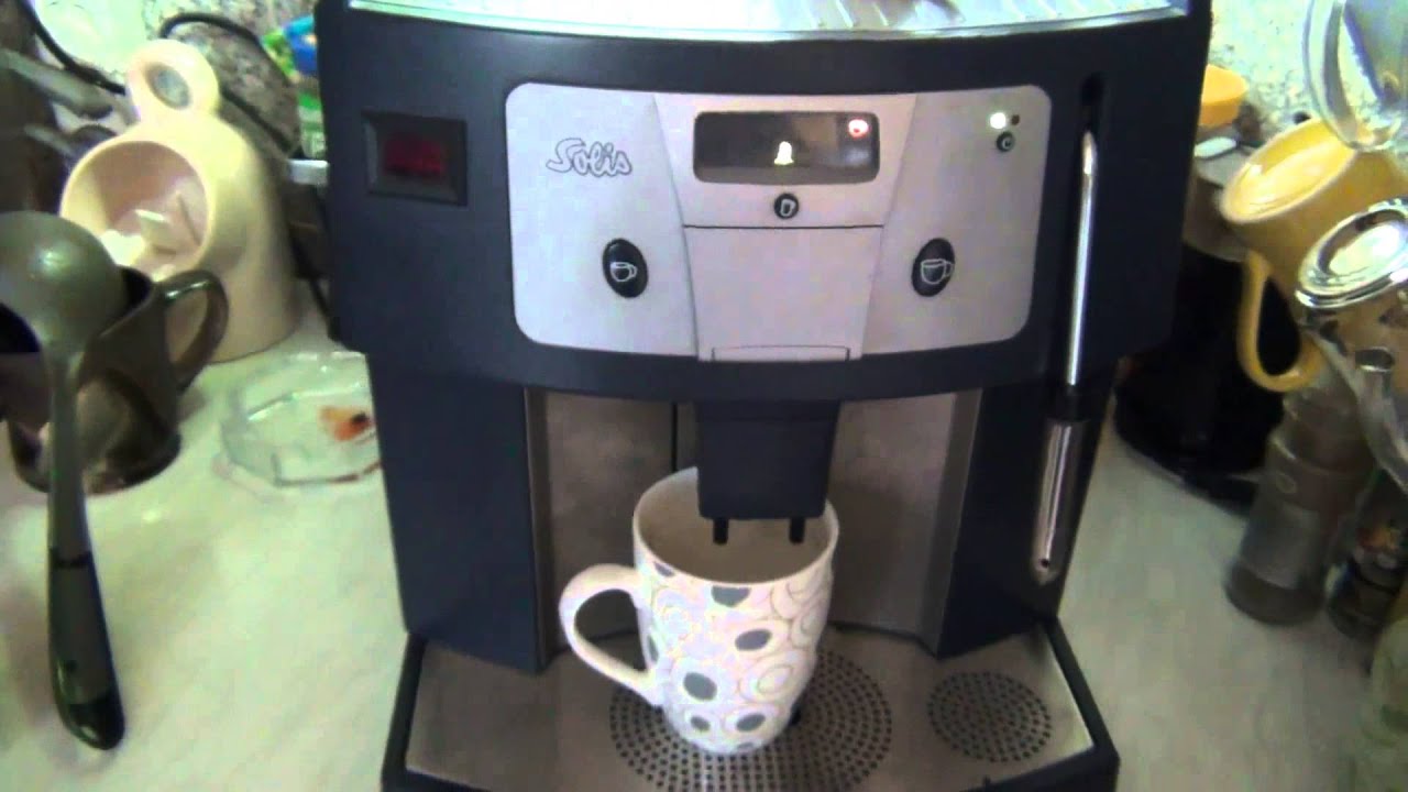Кофемашина Solis Master Top - YouTube