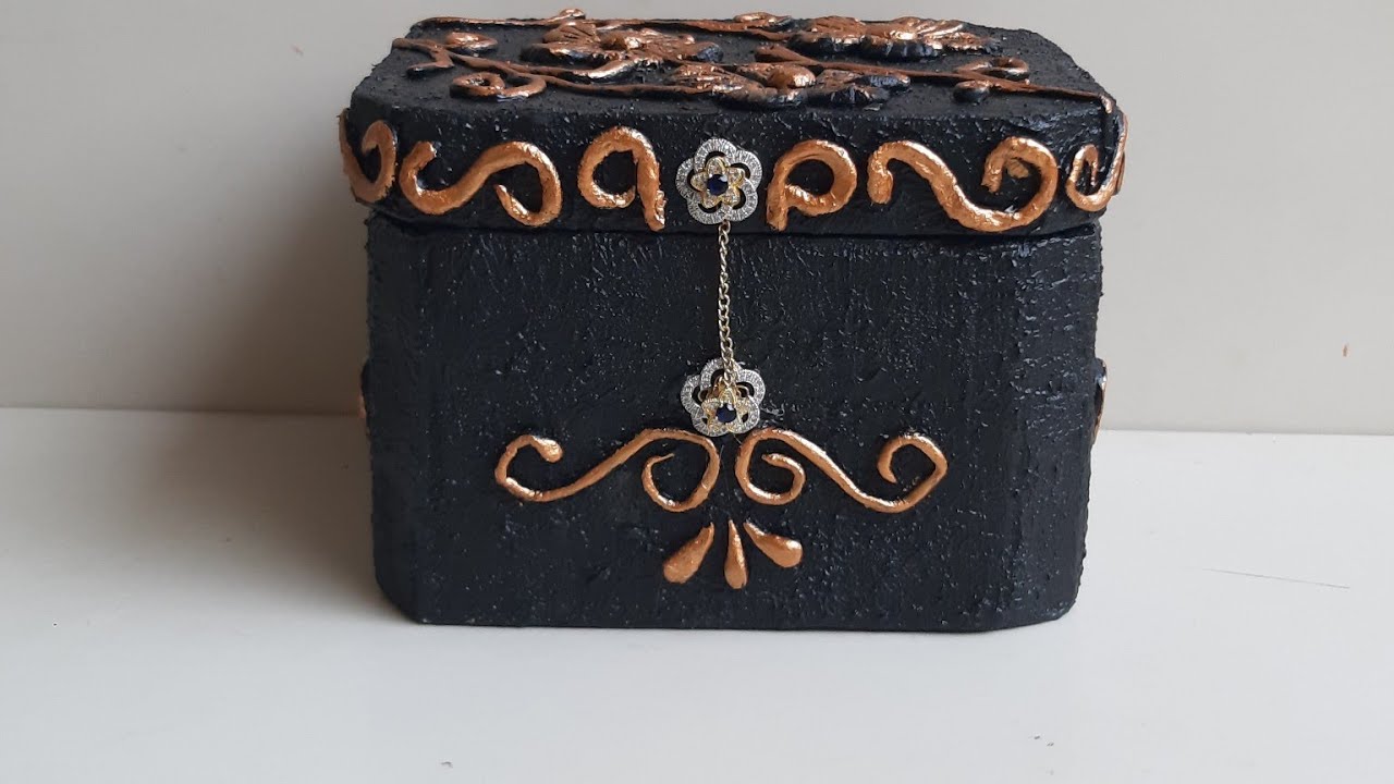 DIY Cardboard Box | How to make Cardboard Box | Easy DIY | Easy Craft ...