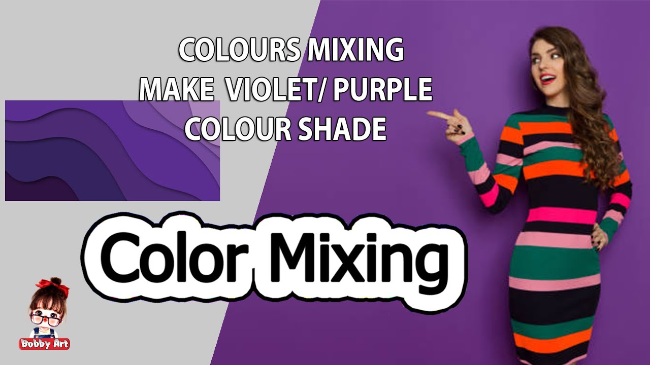 Violet / Purple Colour |How to make Violet / Purple Colour | Color ...