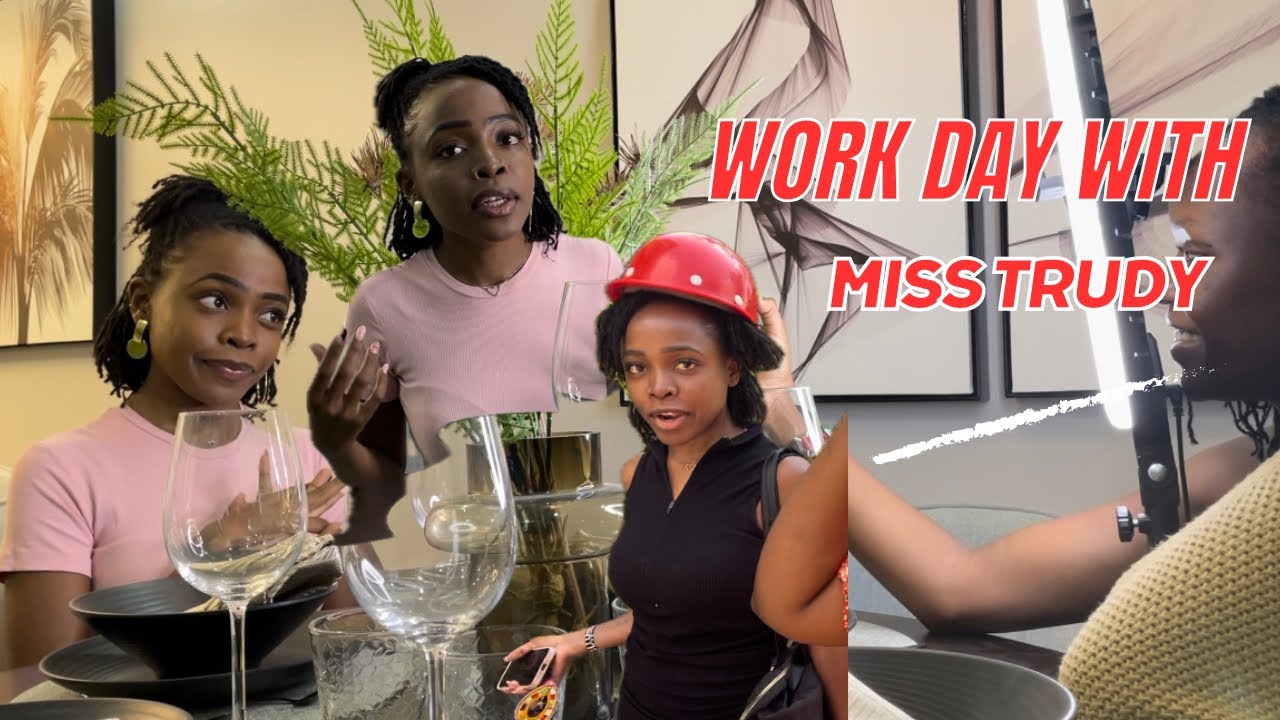 WORKING DAY IN THE LIFE OF MISS TRUDY | Behind The Scenes - YouTube