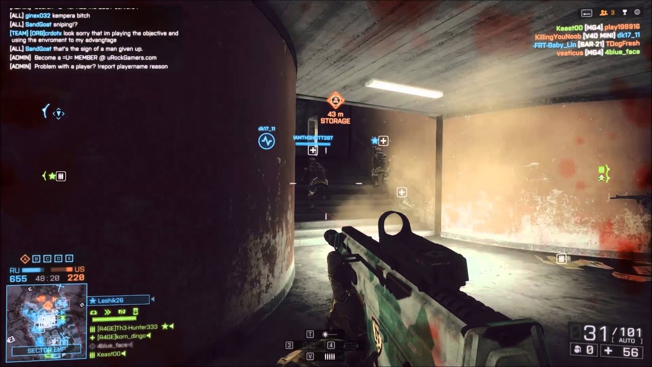 R4GE Clan playing battlefield 4 - YouTube