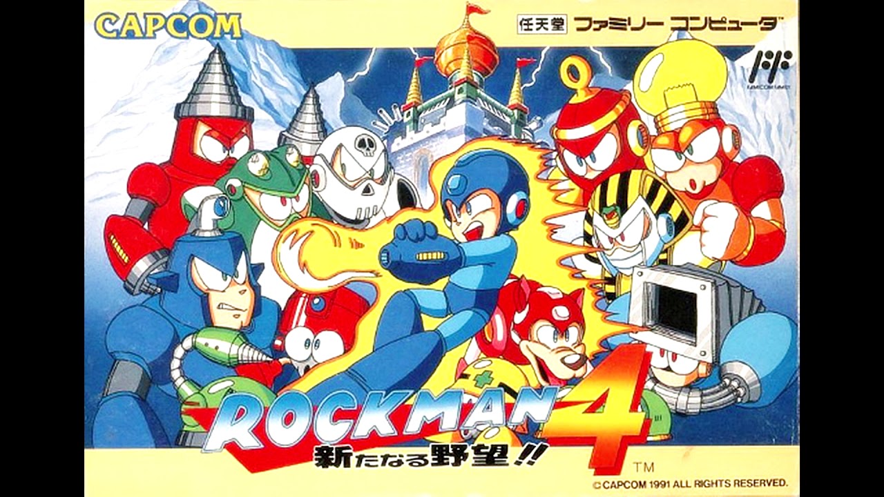 Mega Man 4 Original Sound Track - Dr. Cossack Stage Map Theme - YouTube