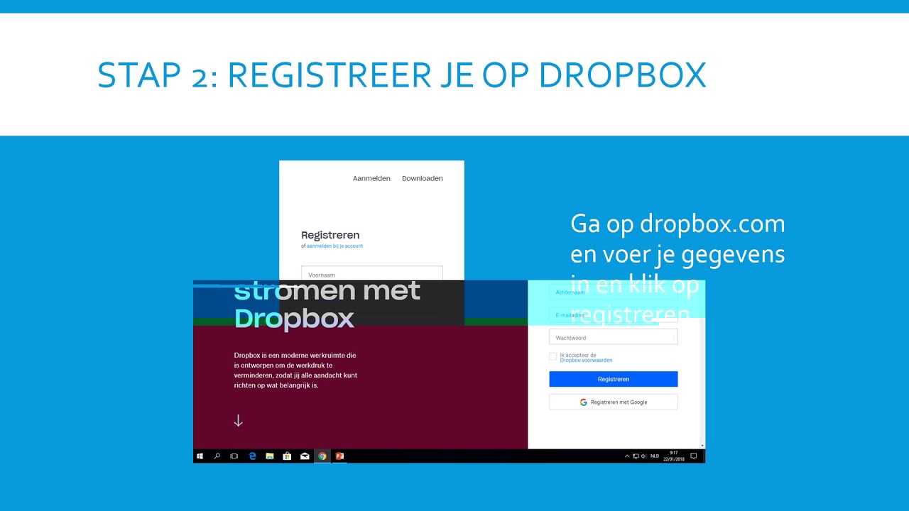 Hoe gebruik je dropbox? - YouTube