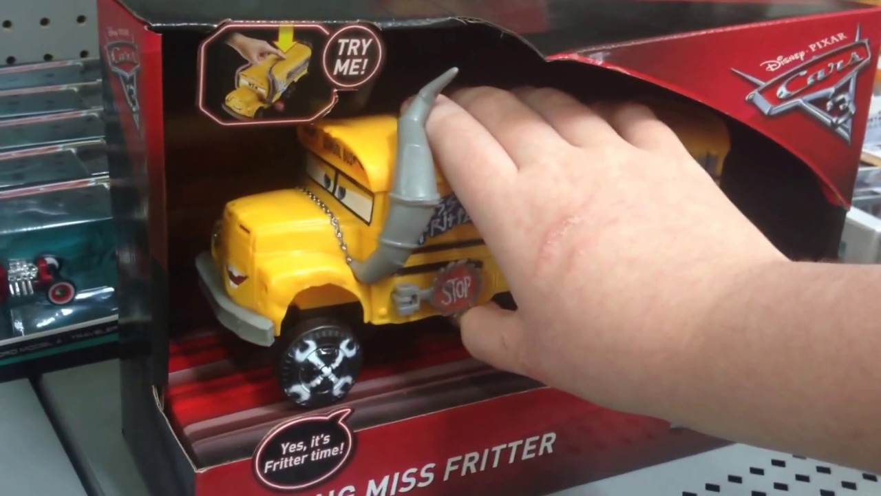 Cars 3 Talking Miss Fritter - YouTube