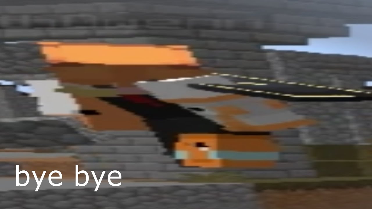 MİNECRAFT bye bye - YouTube