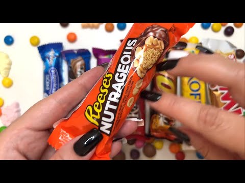 New ASMR Tapping Chocolate No Talking - Candy Opening Lots of Chocolate ...