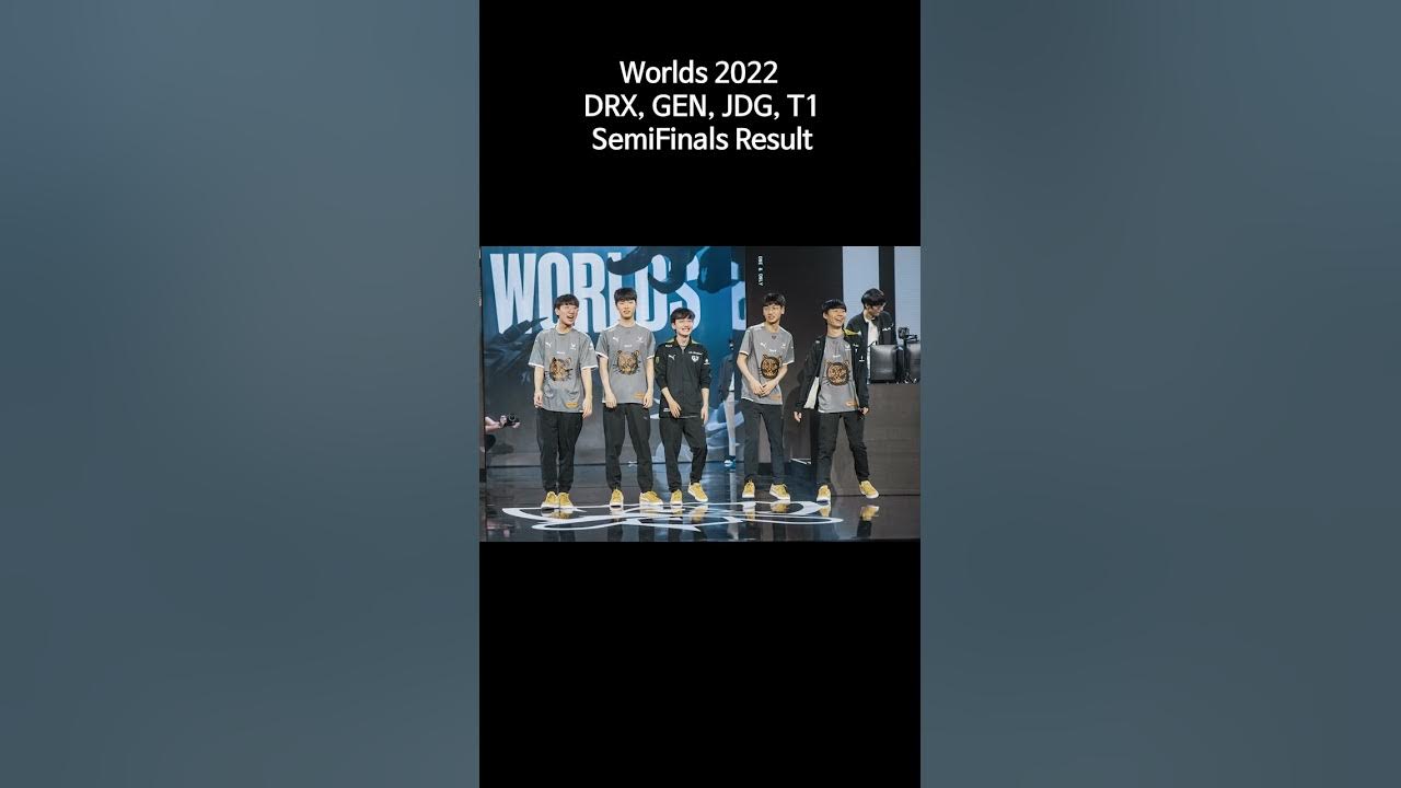 2022 롤드컵 4강 결과 지표 비교(DRX, GEN, JDG, T1) - YouTube