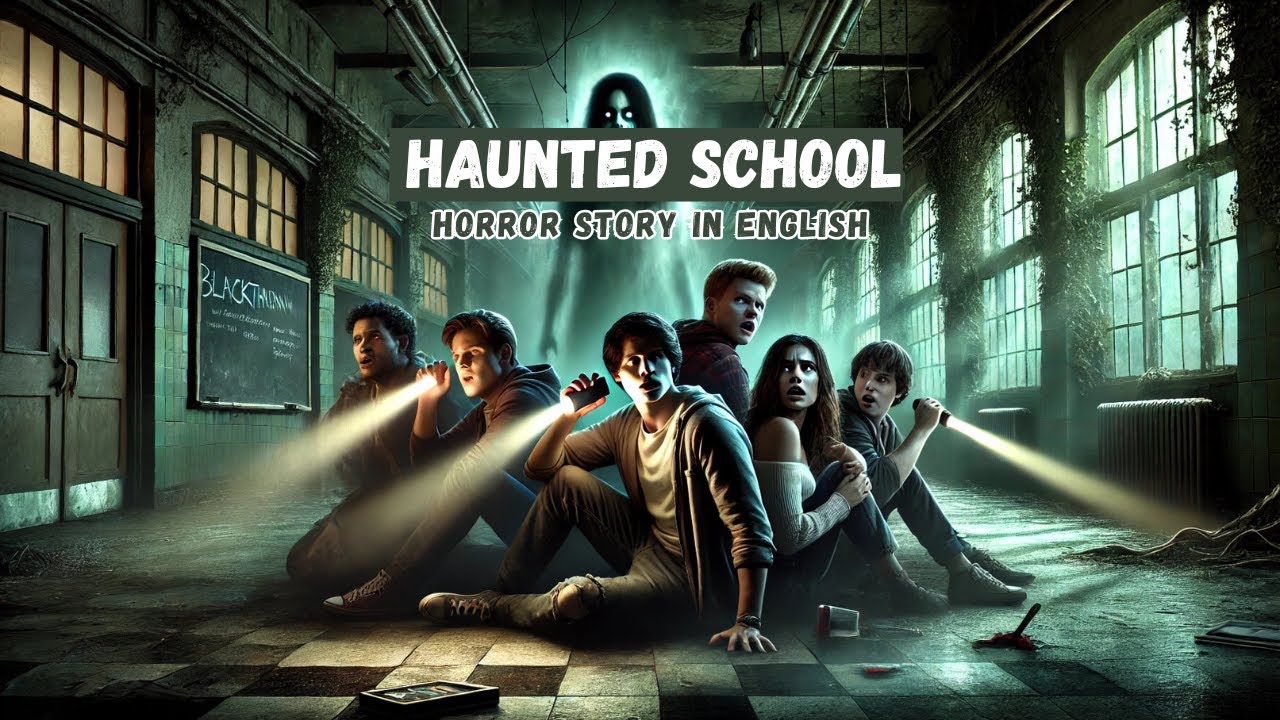 Haunted School - ghost horror story in English | I Scare You - YouTube