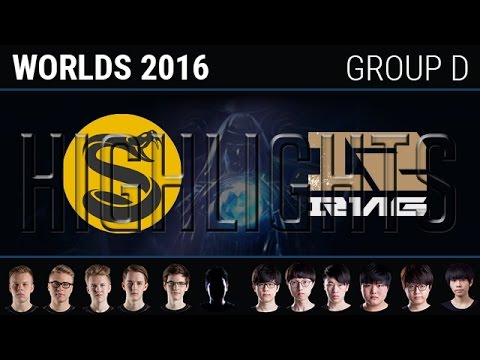 Splyce vs Royal Never Give Up Highlights, S6 World Championship 2016 W2D7 Group D, SPY vs RNG ...