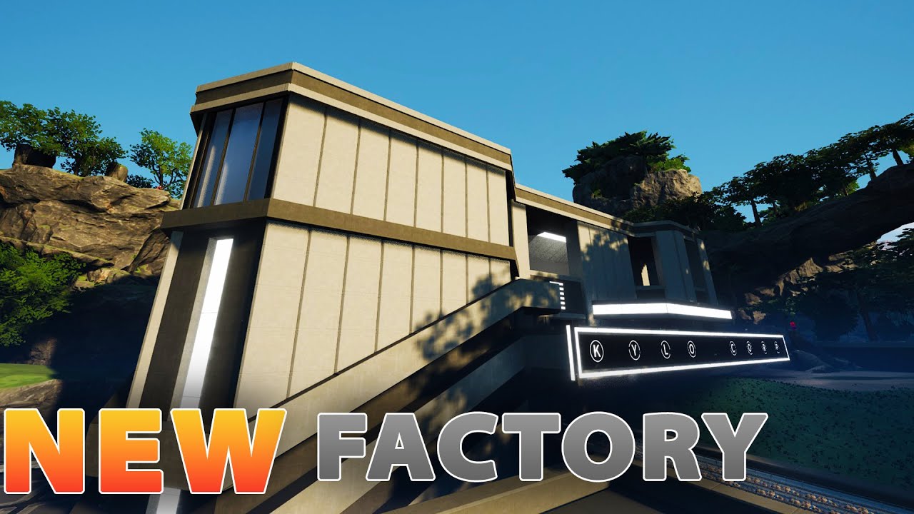 MODERN Factory Tour SATISFACTORY - Kylo Corp #1 - YouTube