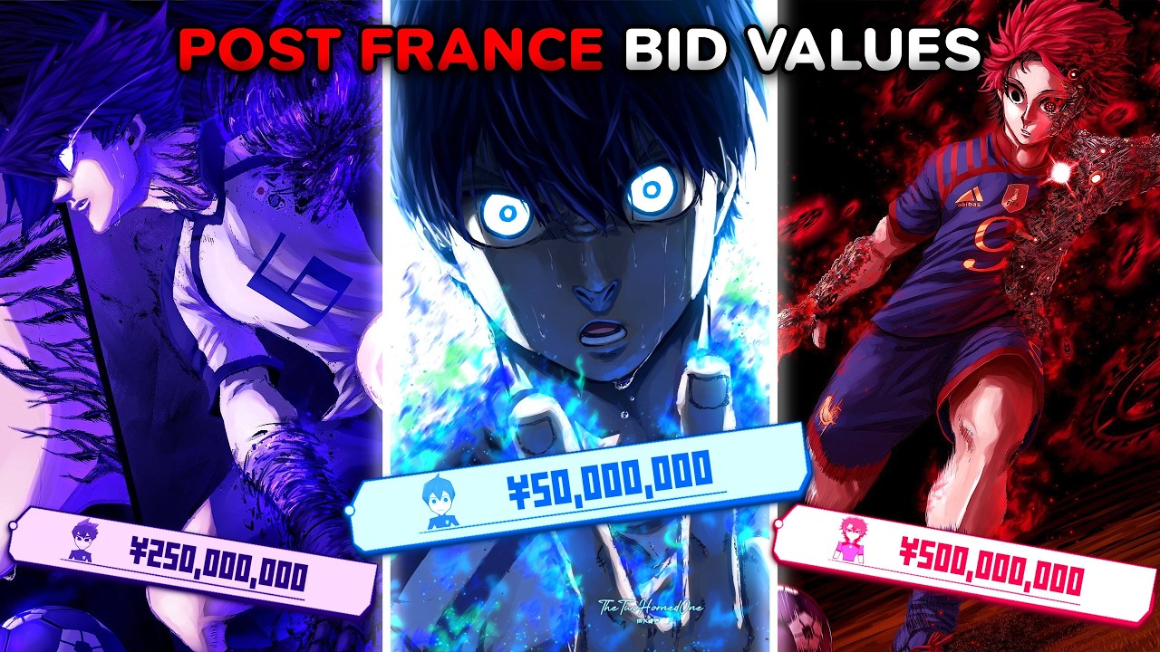 How Much More VALUABLE is BLUE LOCK After the FRANCE Match? | Blue Lock ...