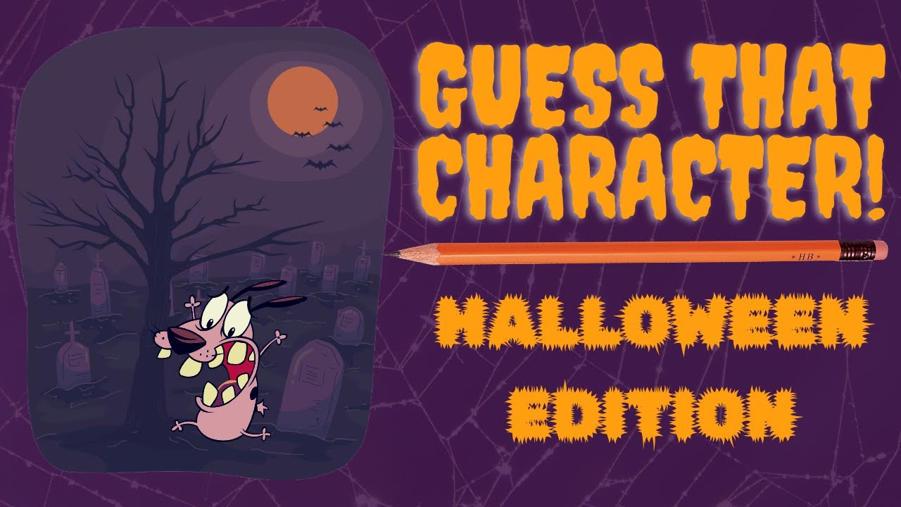 Guess That Character I'm Drawing - HALLOWEEN EDITION! - YouTube