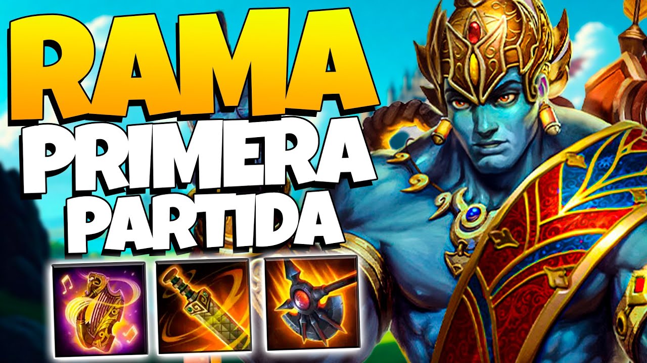 PRIMERA PARTIDA CON RAMA en SMITE 2 - YouTube