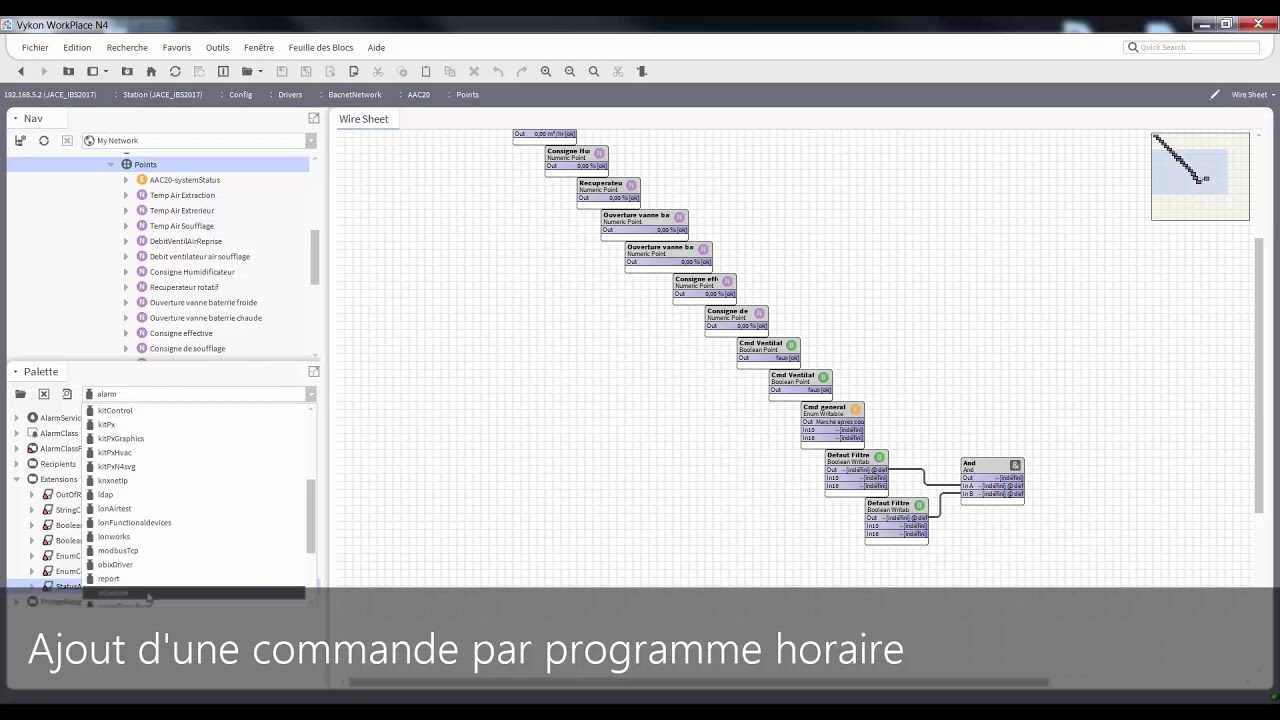 Automatisme - Niagara 4 - Btib - YouTube