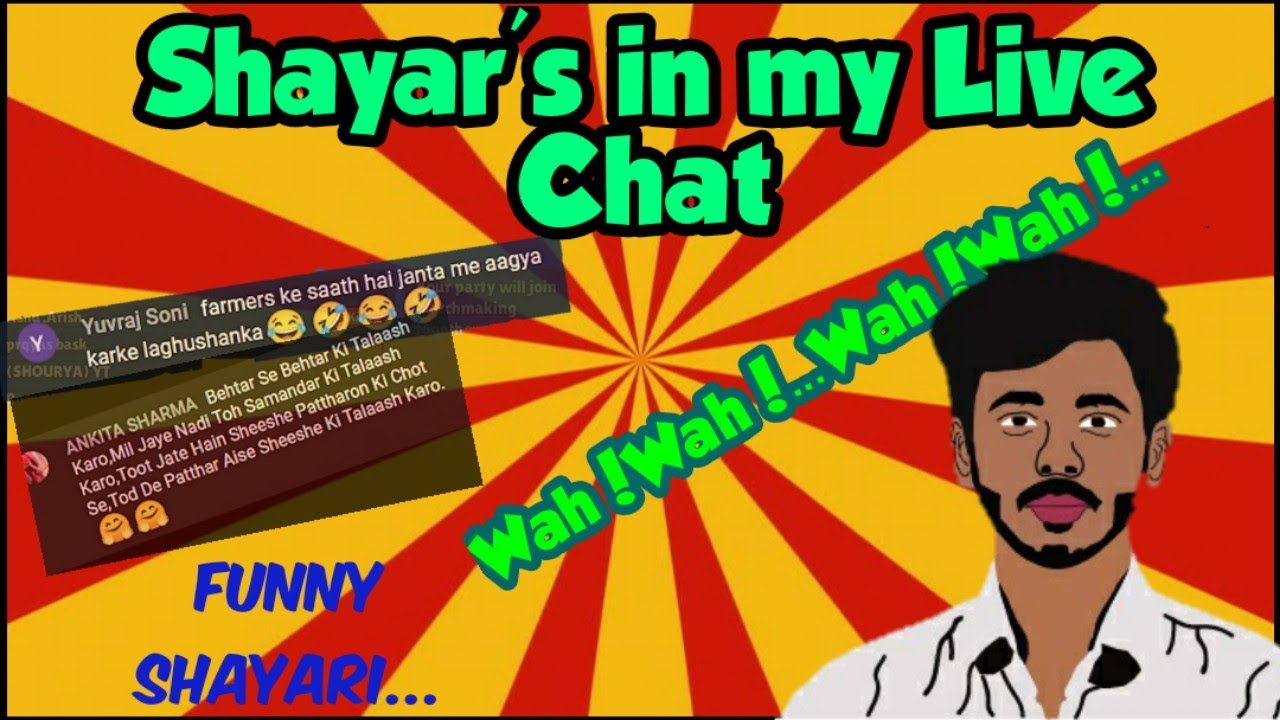 Shayar's in my Live Chat | Live chat Funny Moments | Prateekislive ...