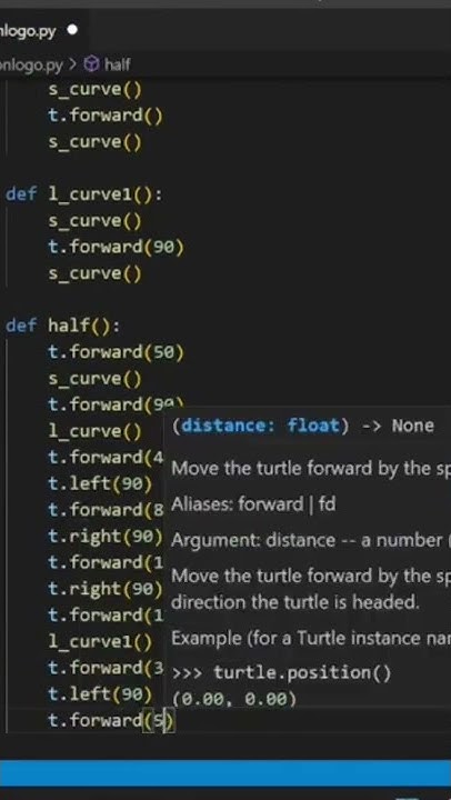 Make a Python logo using python turtle graphics🔥🔥 || #shorts #programming #python #pythonturtle ...